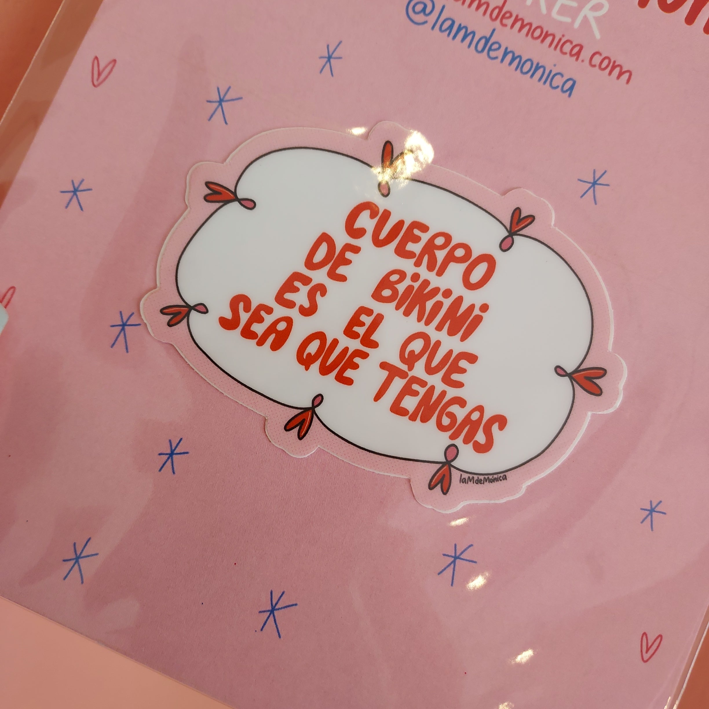 Cuerpo de bikini Sticker – Local Story