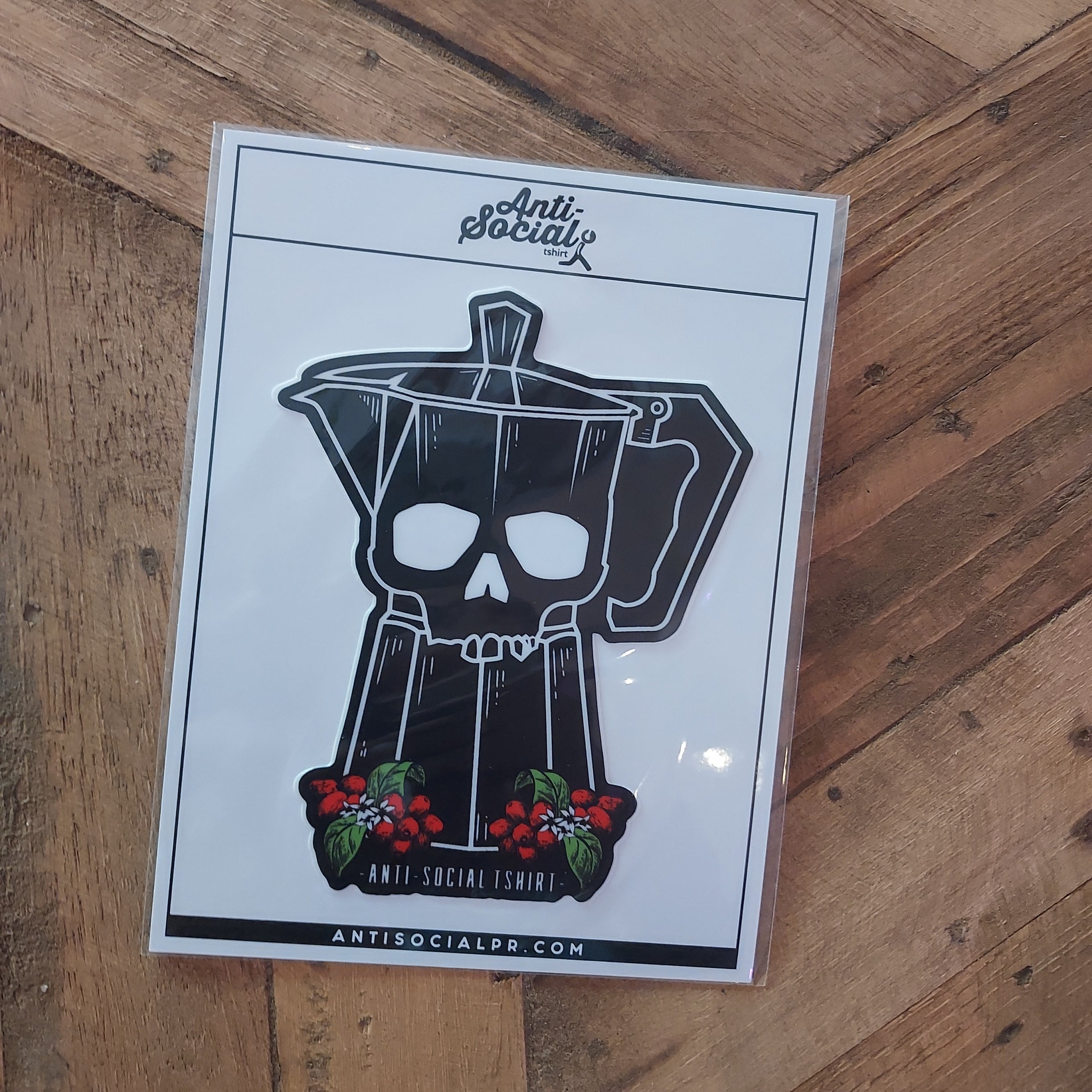 Greca calavera sticker – Local Story