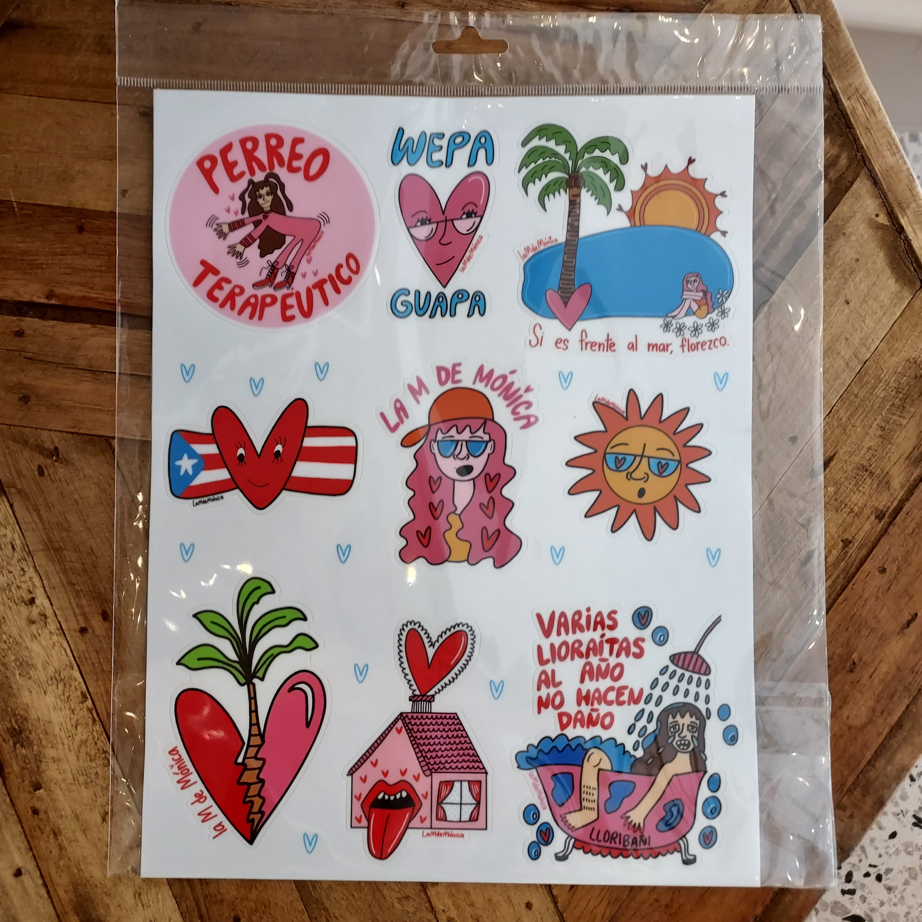 Wepa Guapa Sticker Sheet – Local Story