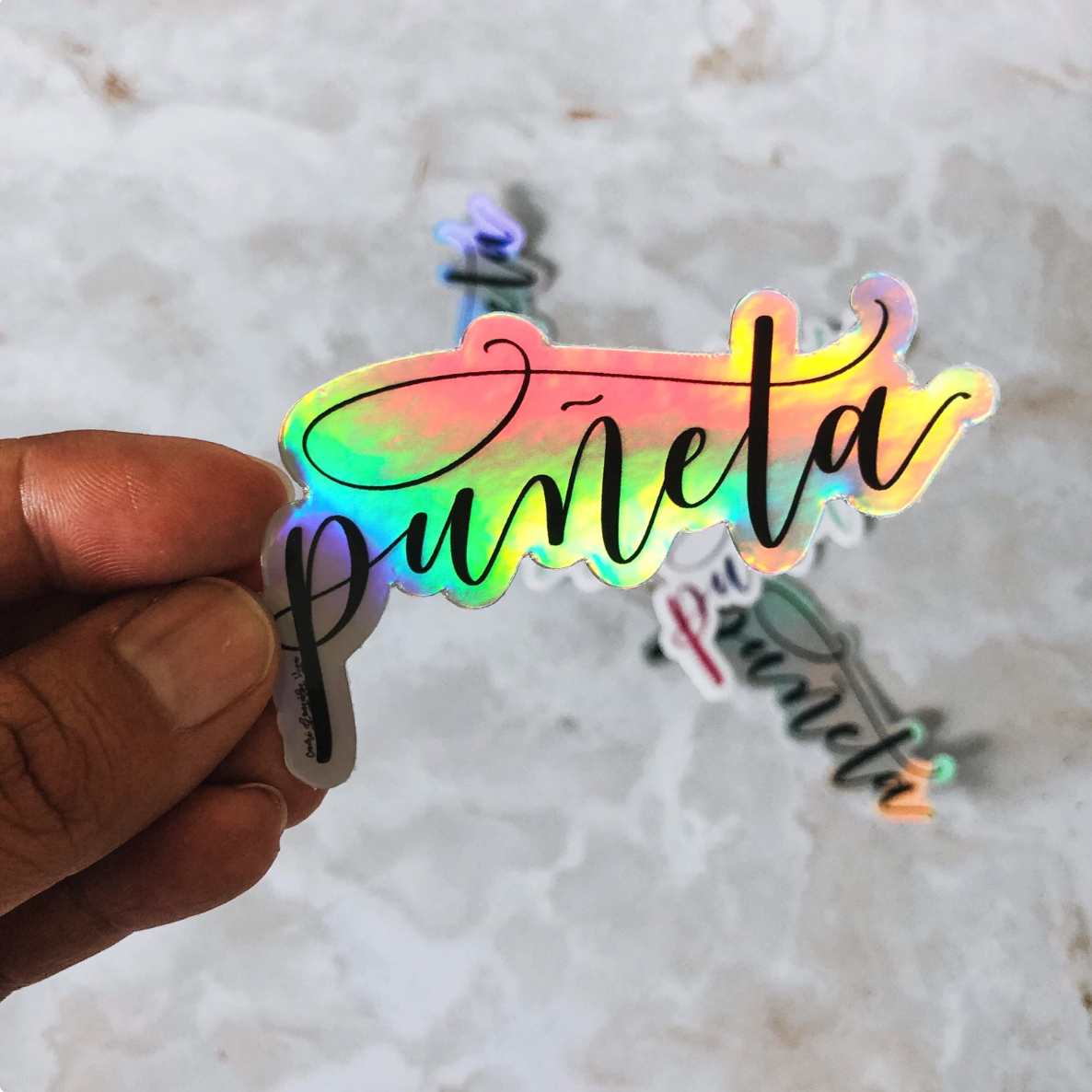 Puñeta Sticker – Local Story