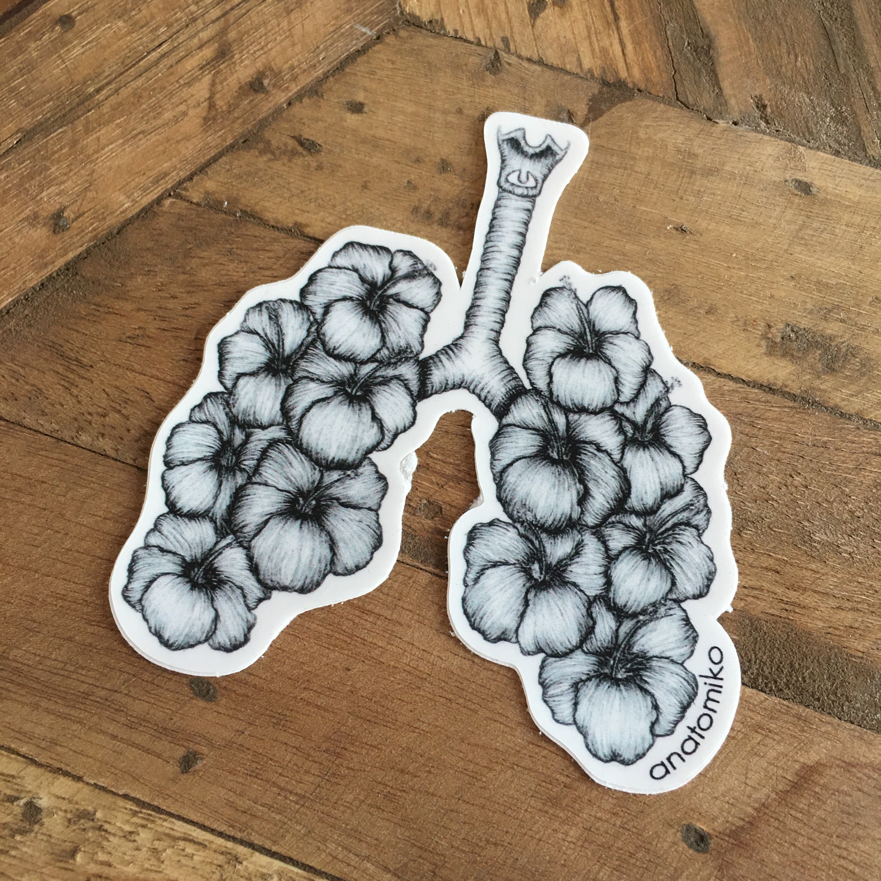Pulmones Sticker – Local Story